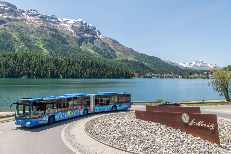 Design Engadin Bus für die Bus und Service AG - Süsskind SGD