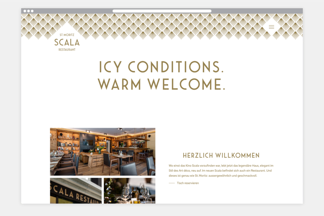 Webseite Scala St. Moritz - Süsskind SGD